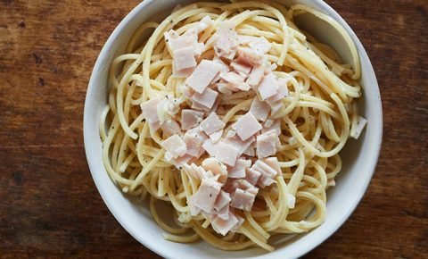 Espagueti a la mantequilla | Chef Oropeza