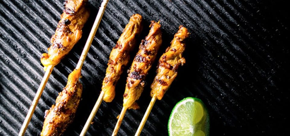 Satay de Pollo | Chef Oropeza