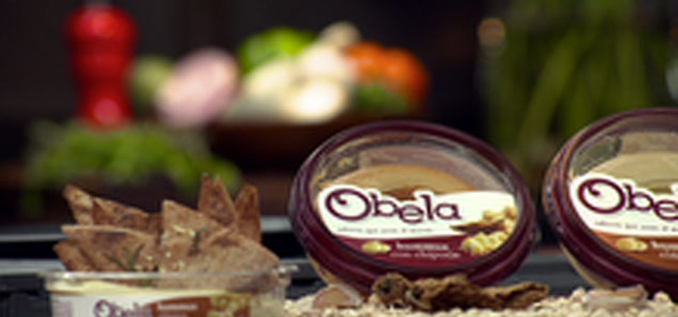 Triángulos de pan pita y Obela | Chef Oropeza